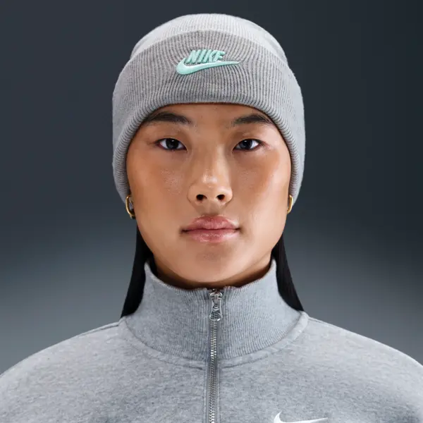 Nike Peak Futura Beanie - Grey