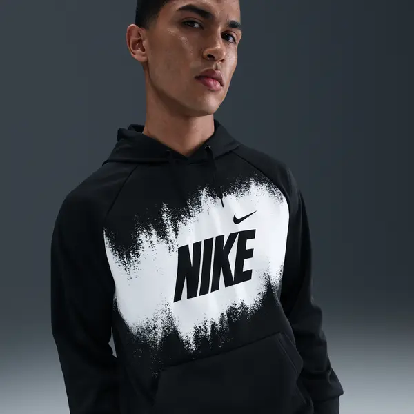 Nike Therma-fit Fleece Hoodie - Black