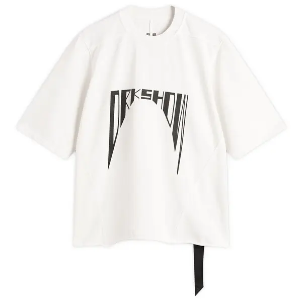 Rick Owens Walrus Logo T-shirt - Milk/black