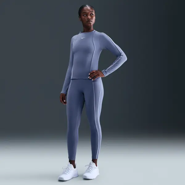 Nike One High-waisted 7/8 Leggings - Blue