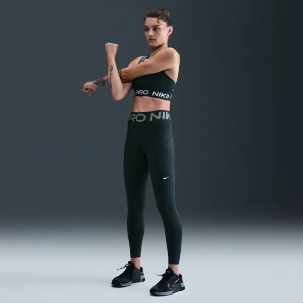 Nike Pro Sculpt High-waisted 7/8 Leggings With Pockets - Green