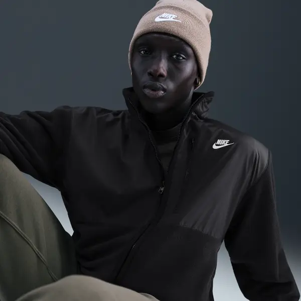 Nike Sportswear Club Winterized Full-zip Jacket - Black