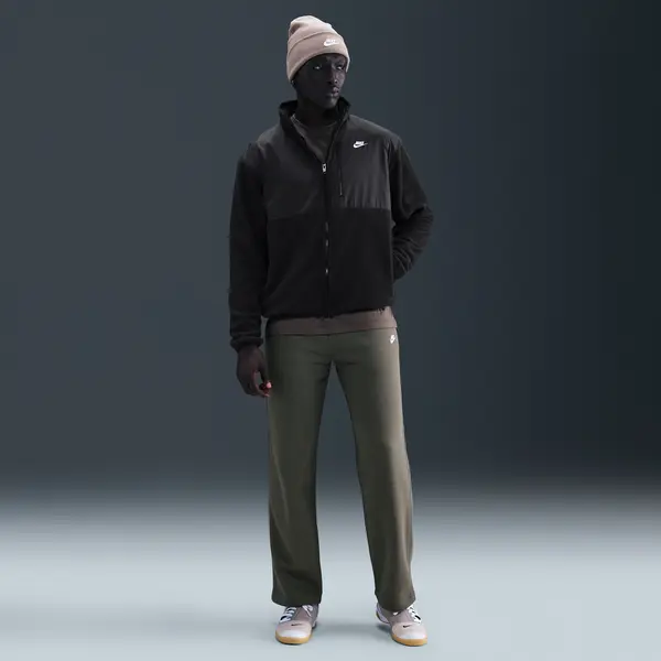 Nike Sportswear Club Winterized Full-zip Jacket - Black