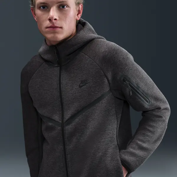 Nike Tech Fleece Windrunner Full-zip Jacket - Black