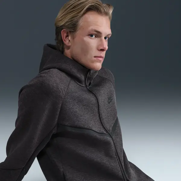 Nike Tech Fleece Windrunner Full-zip Jacket - Black