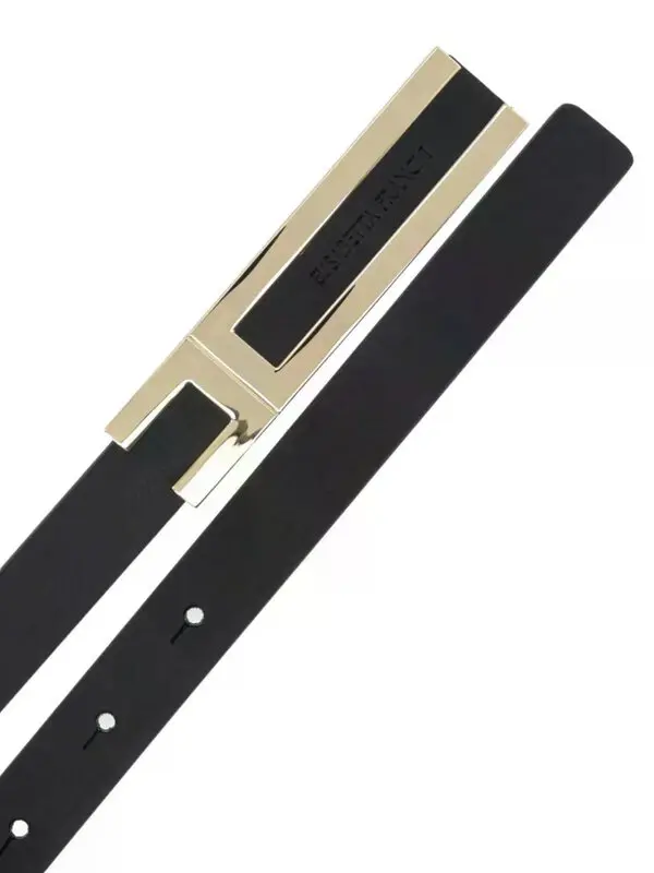 Elisabetta Franchi Logo-plaque Belt