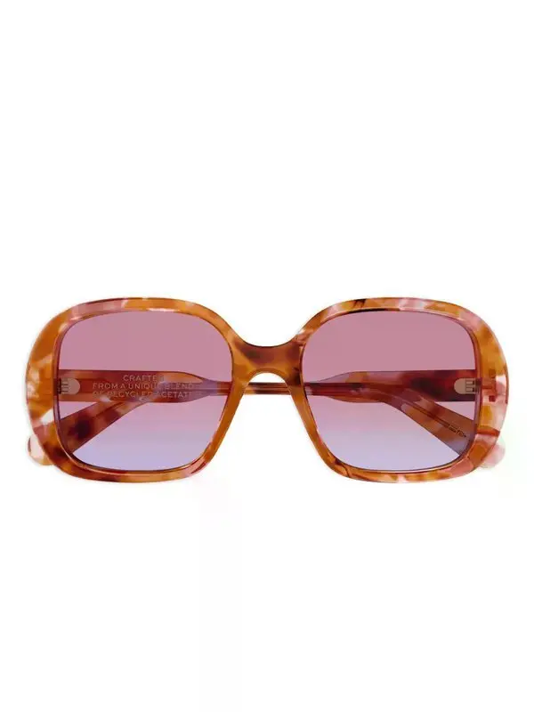 Chloé Geometric Ch0222s Sunglasses - Brown