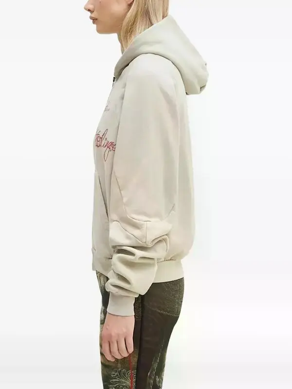 Ottolinger Embroidered Zip-up Hoodie