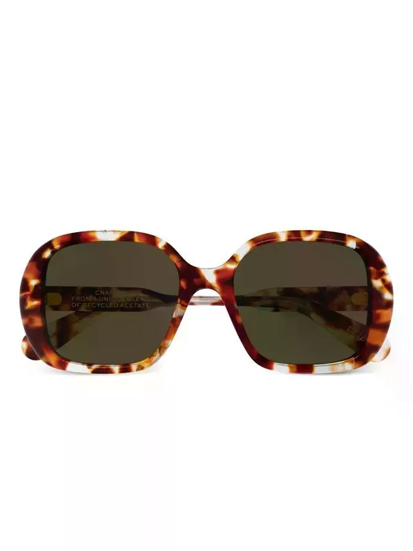 Chloé Round Frame Sunglasses - Brown