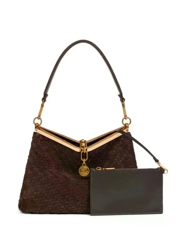 Etro Vela Suede Shoulder Bag