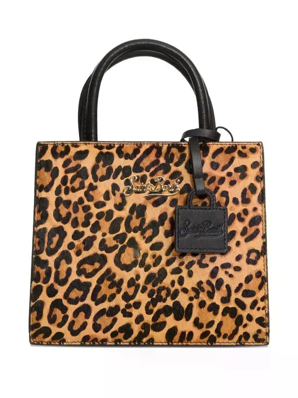 MC2 SAINT BARTH Mini Shopper Tote Bag - Neutrals