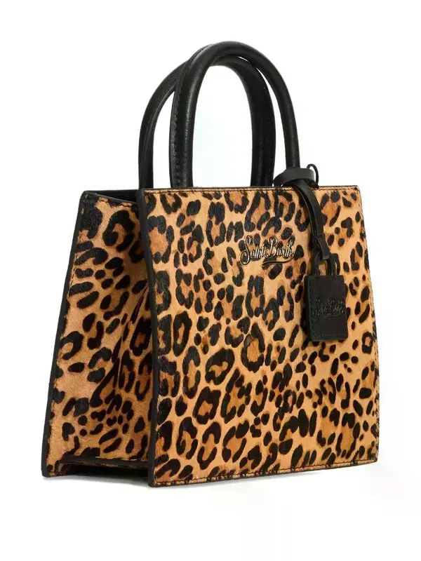 MC2 SAINT BARTH Mini Shopper Tote Bag - Neutrals