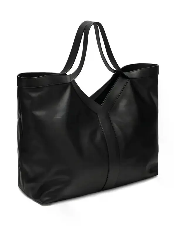 Saint Laurent Y Detail Tote Bag - Black