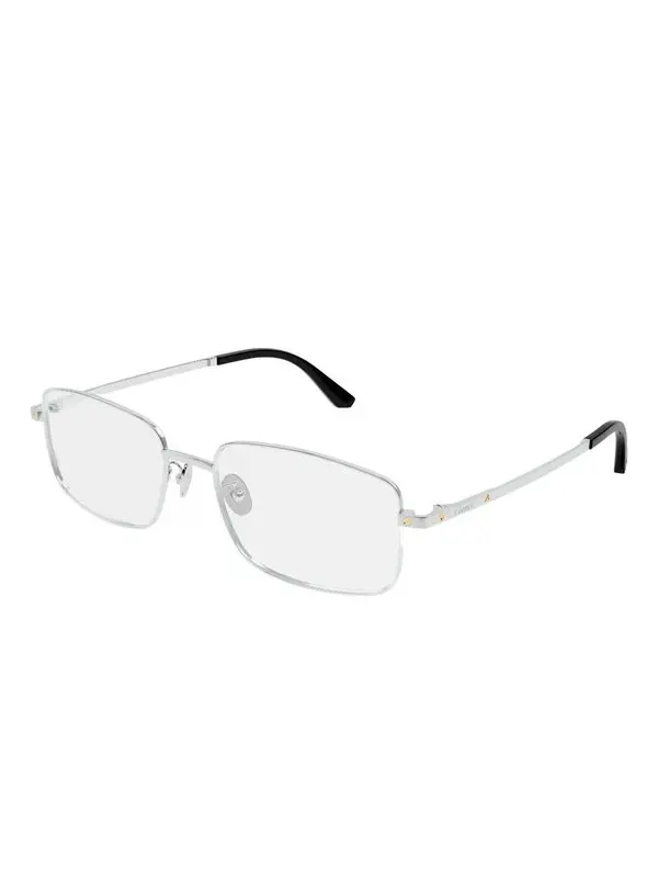 Cartier Rectangle-frame Glasses - Grey