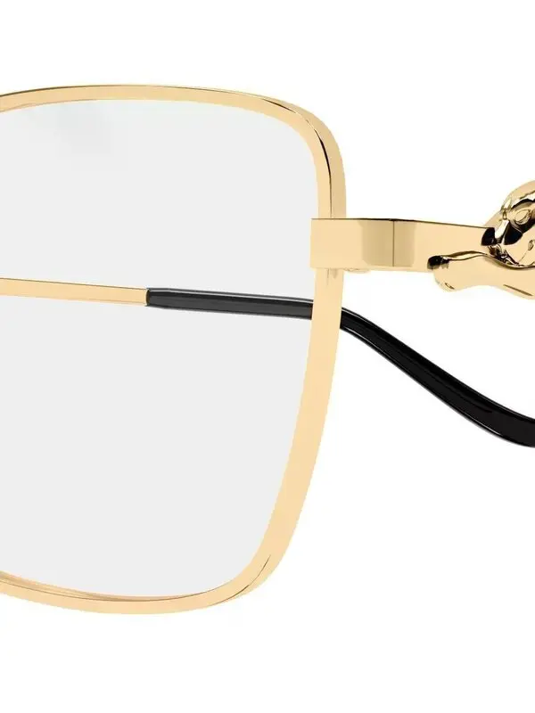 CARTIER Panthère Square-frame Glasses