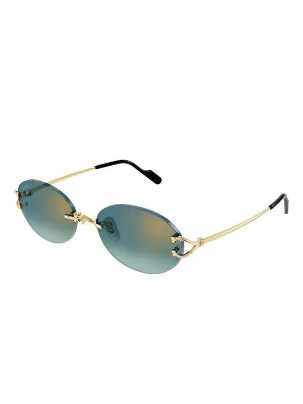 CARTIER Round-frame Sunglasses