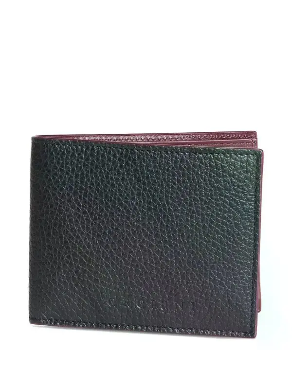 ORTIGNI Logo-engraved Leather Wallet
