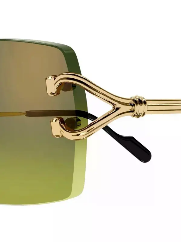 CARTIER Round-frame Sunglasses