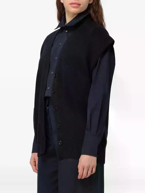 Fabiana Filippi Buttoned Knit Cardigan - Black