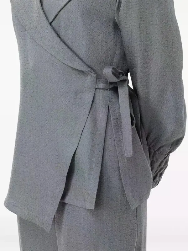 Giorgio Armani Tied-waist Jacket