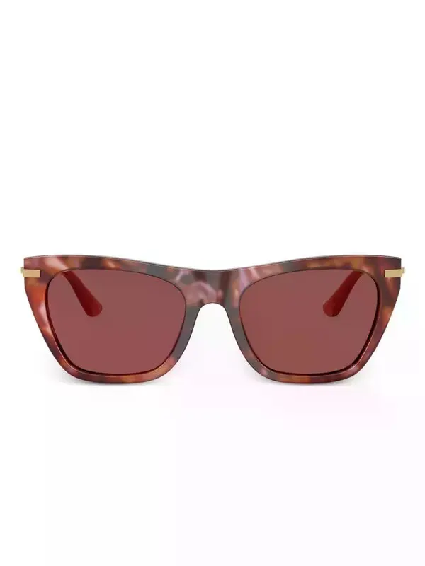 Dolce & Gabbana Cat-eye Frame Sunglasses - Gold