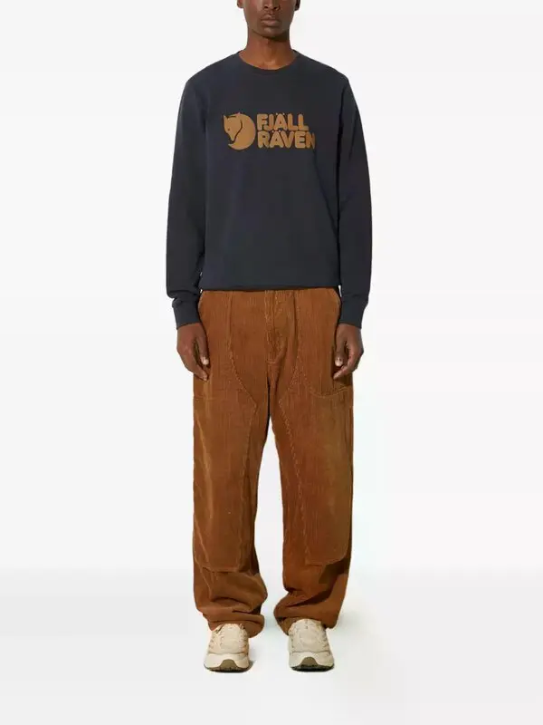 Fjallraven Logo Crew Neck Knitwear