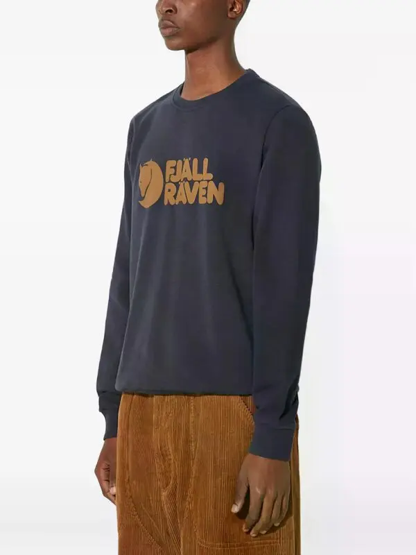 Fjallraven Logo Crew Neck Knitwear