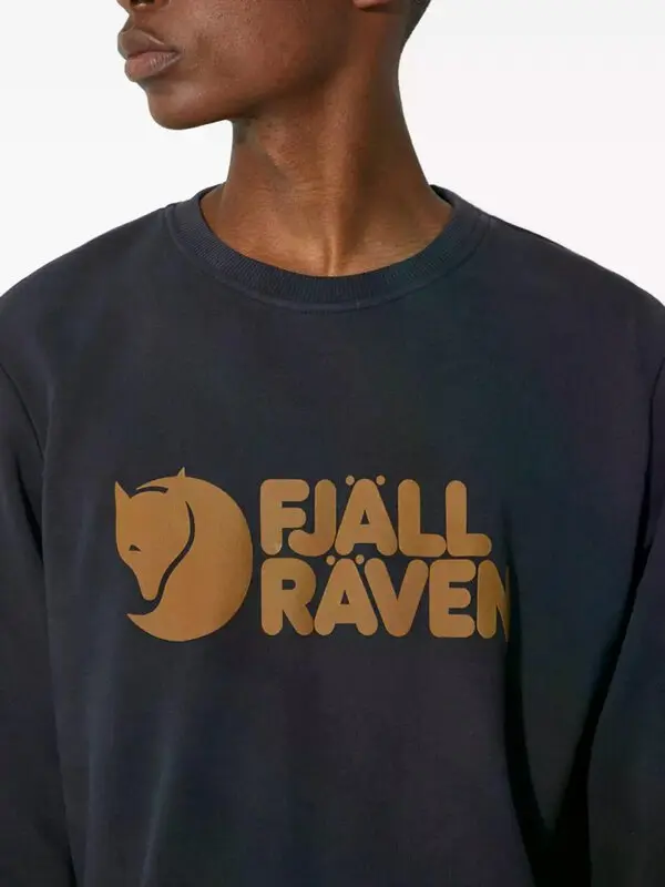 Fjallraven Logo Crew Neck Knitwear