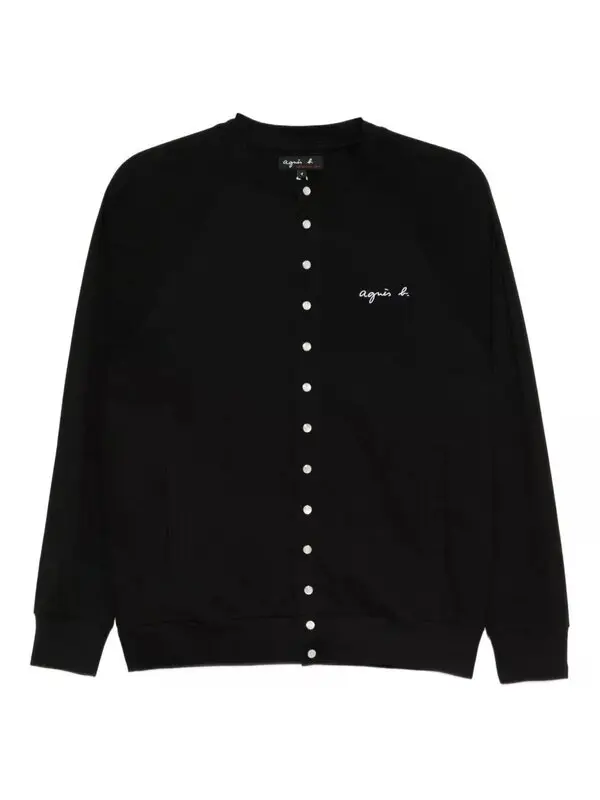 AGNÈS B. Logo-embroidered Jacket