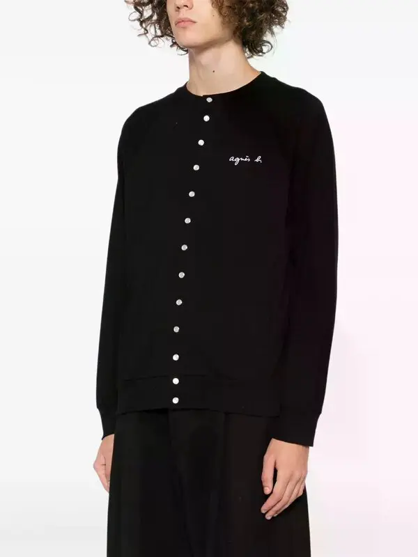 AGNÈS B. Logo-embroidered Jacket