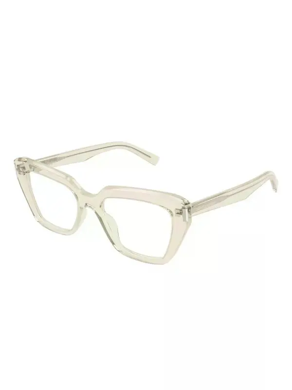Saint Laurent Geometric Frame Eyeglasses