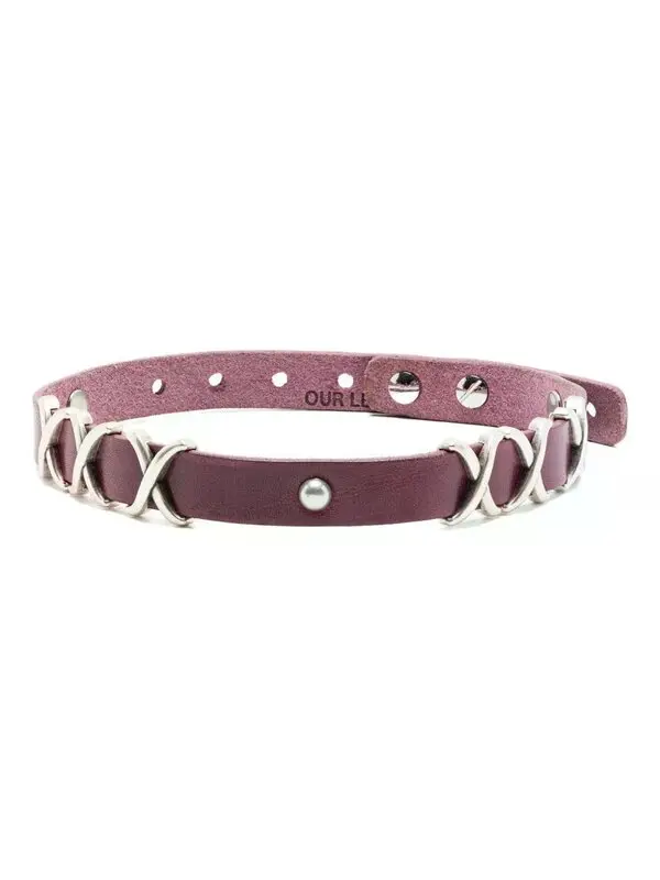 Our Legacy Choker Necklace - Purple