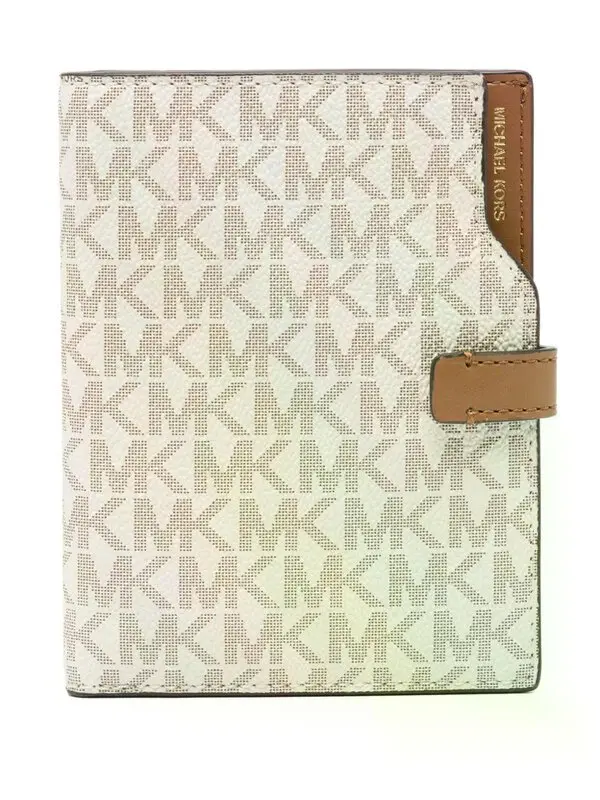 Michael Kors Jet Set Passport Wallet - White