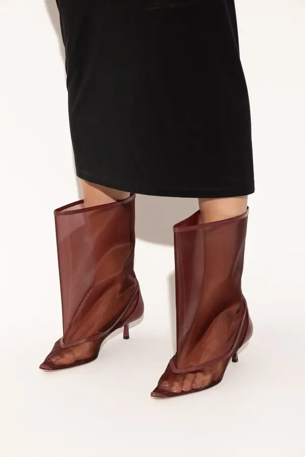 Jacquemus Tourni’ Heeled Ankle Boots