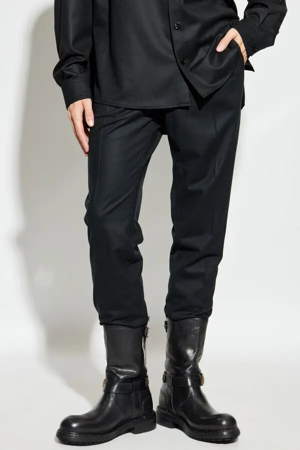 Dolce & Gabbana Wool Pleated Trousers