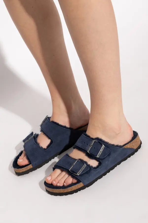 BIRKENSTOCK Arizona Shearling Slides