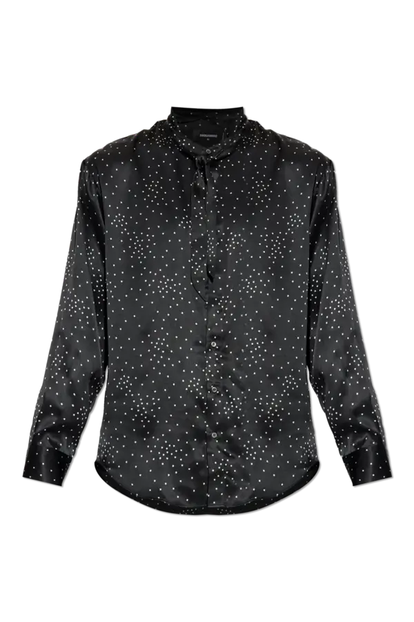 Dsquared2 Silk Shirt With Print