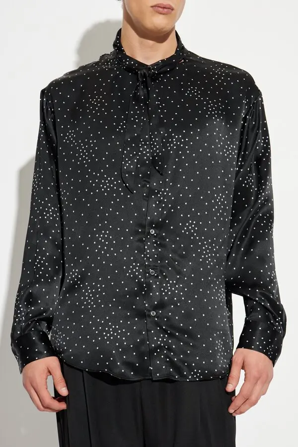 Dsquared2 Silk Shirt With Print