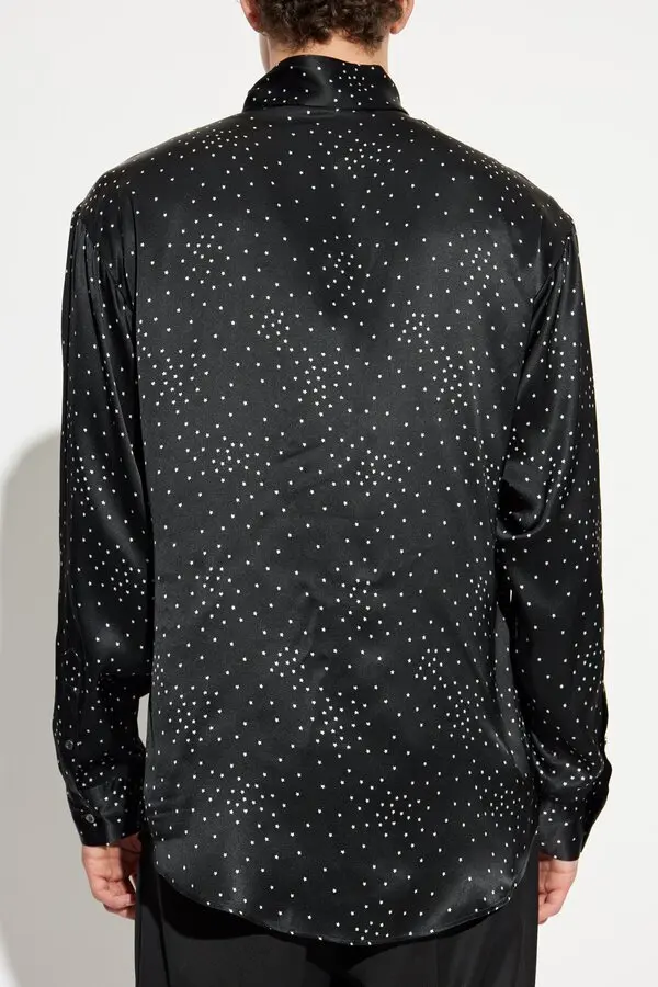 Dsquared2 Silk Shirt With Print