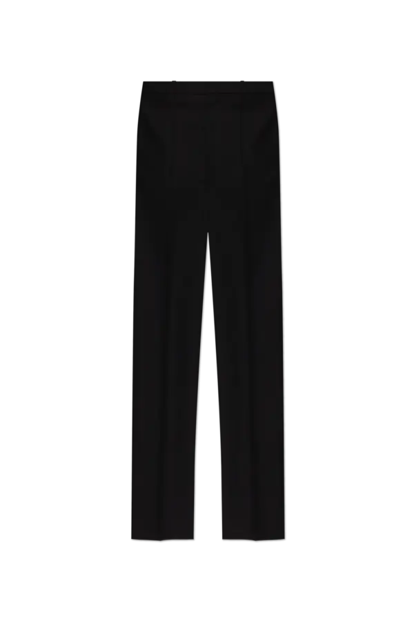 JIL SANDER Wool Pleated Trousers