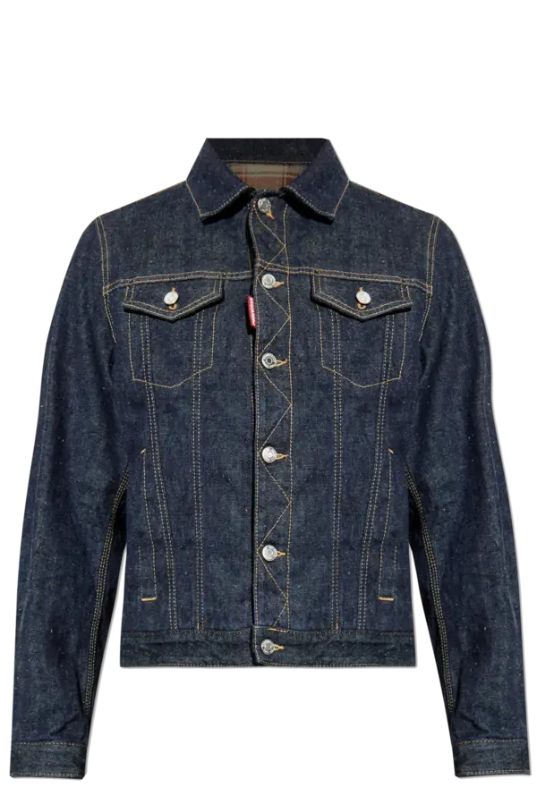 Dsquared2 Denim Jacket - Navy Blue