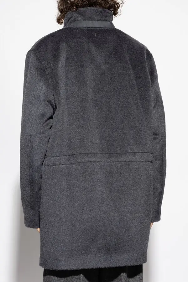 TOD’S Insulated Mid-length Coat With Stand-up Collar
