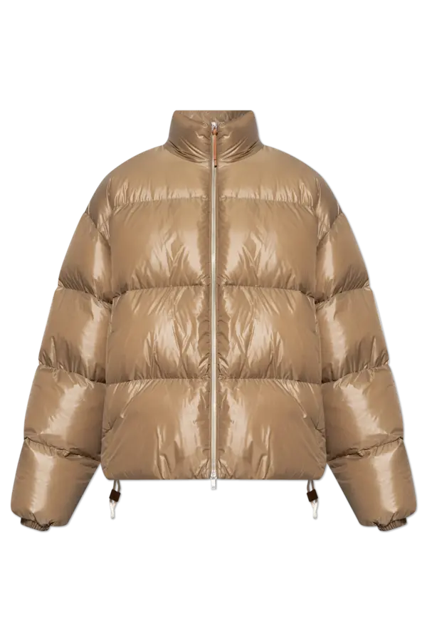 JIL SANDER Down Jacket With High Collar