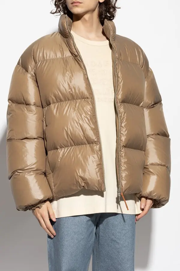 JIL SANDER Down Jacket With High Collar