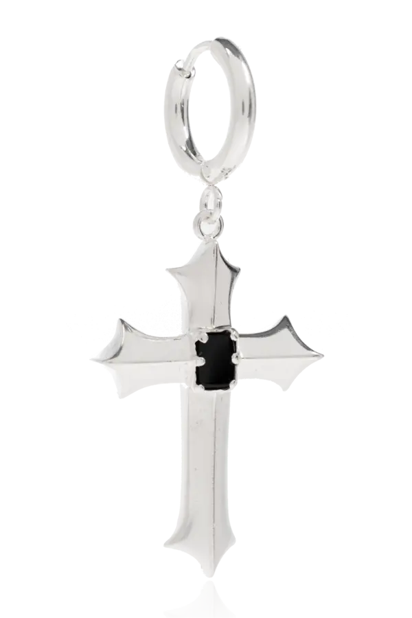 MISBHV Plated Brass Cross Earrings