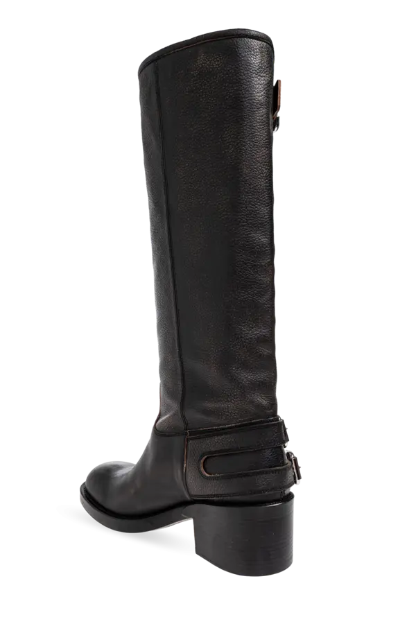 Chloé Dakota’ Leather Boots - Brown