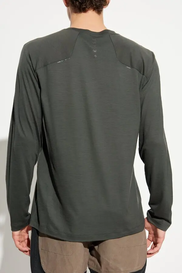 Sease Wool Long-sleeve T-shirt - Grey