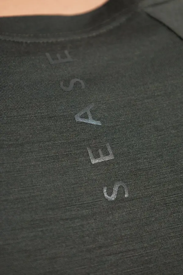 Sease Wool Long-sleeve T-shirt - Grey
