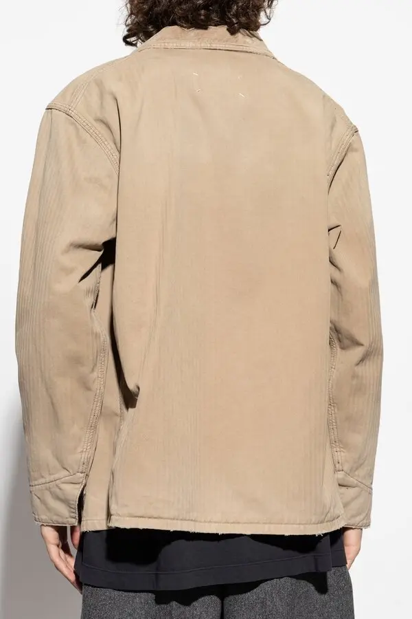 MAISON MARGIELA Classic Overshirt Silhouette Jean Jacket
