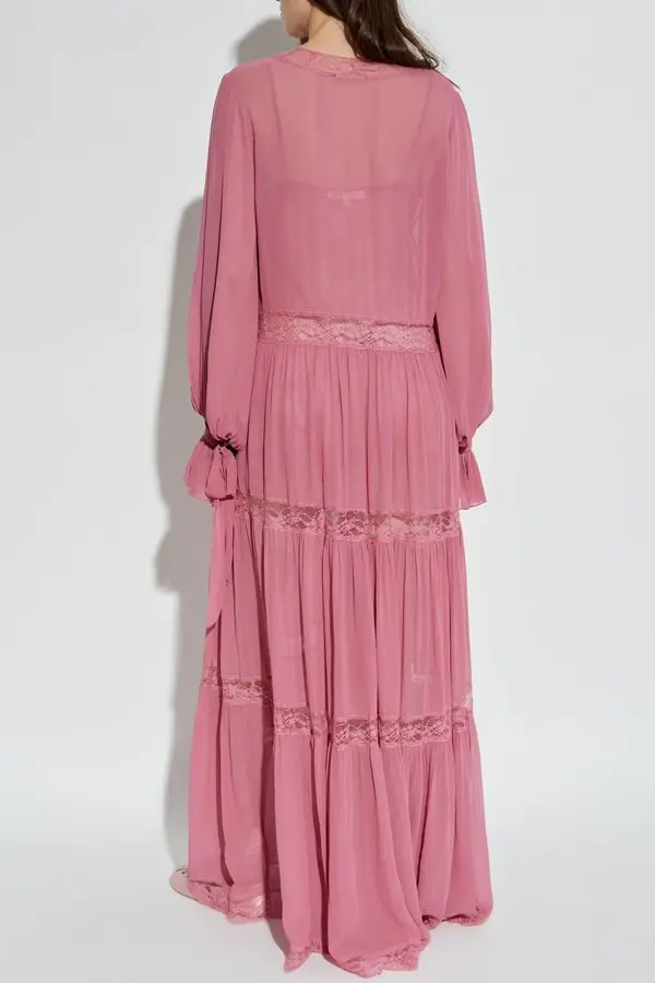 Loveshackfancy Lyvienne Maxi Dress In Pink - 35% Off | Editorialist